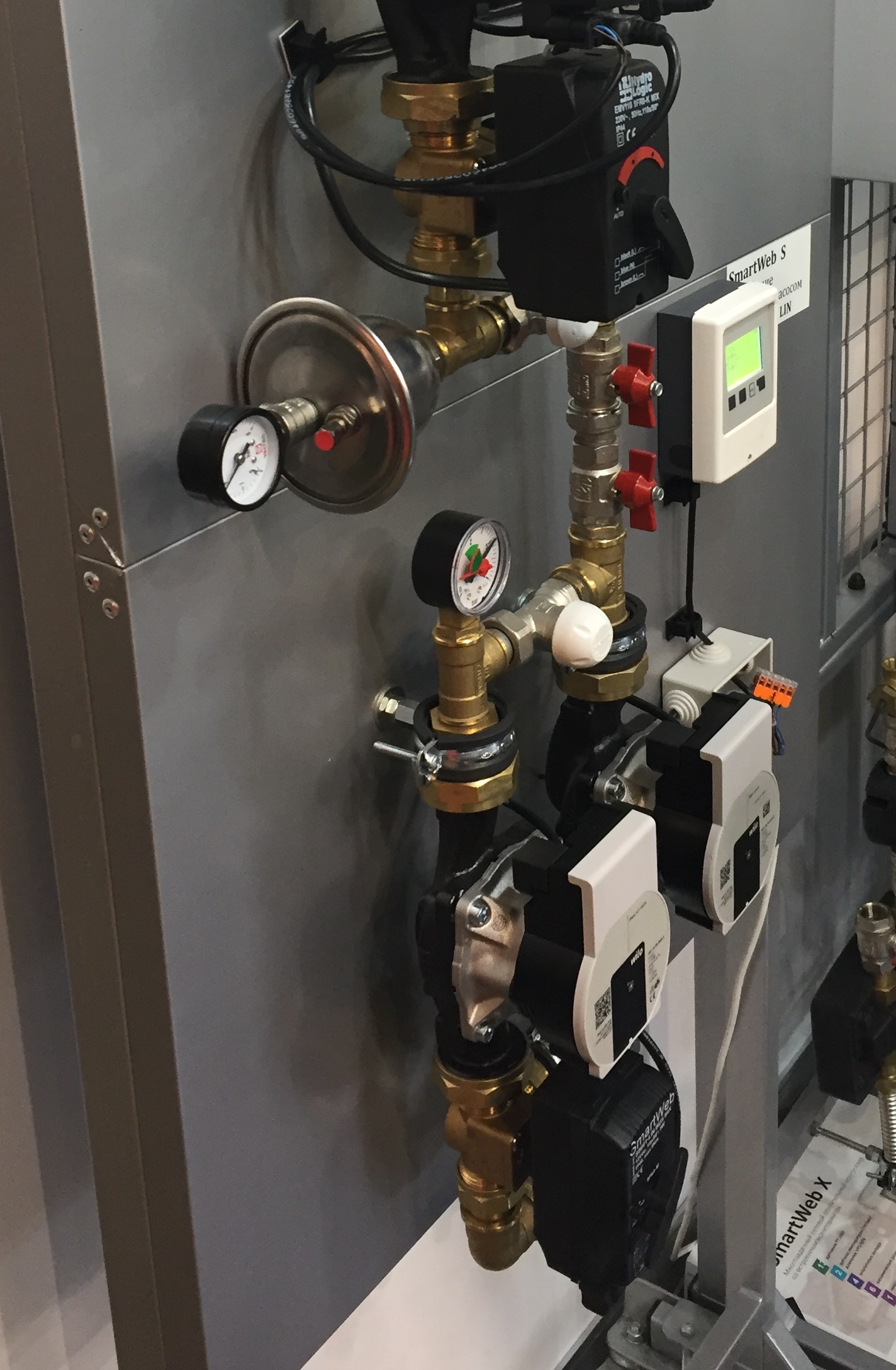 Гидравлическая группа с управлением по протоколу LIN Bus от WILO RUS и ГидроЛОГО